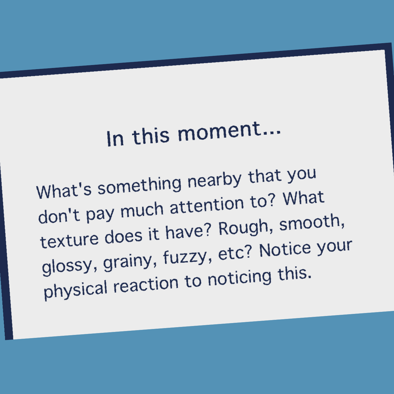 Sensory Moments - Autism Chrysalis